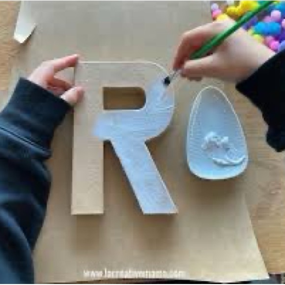 Office | Nwt 16 Tall Letter A Paper Mache | Poshmark